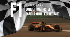 F1-kausi 2025 | MM-pisteet, kisakalenteri, kuljettajat, tallit, tv