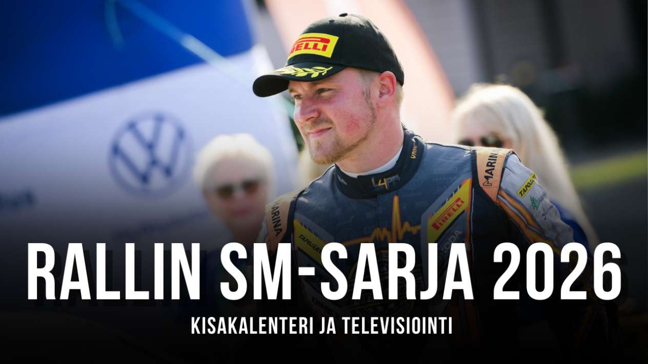 Ralli SM 2026: Kisat, televisiointi, pisteet, kuskit